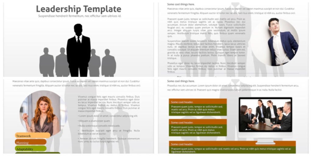 Leadership PowerPoint template - FREE!